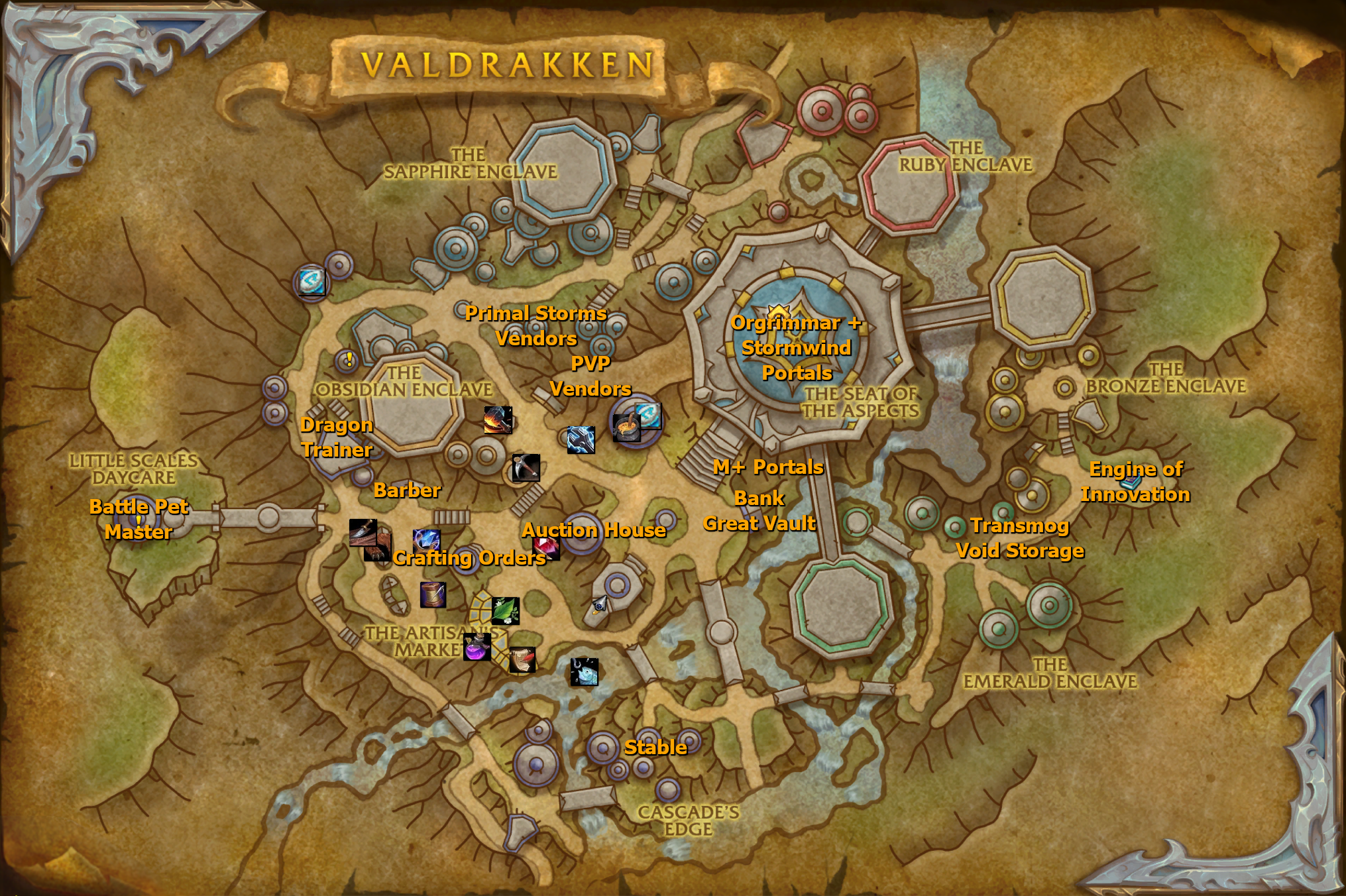 Valdrakken Map – goldcraft.io